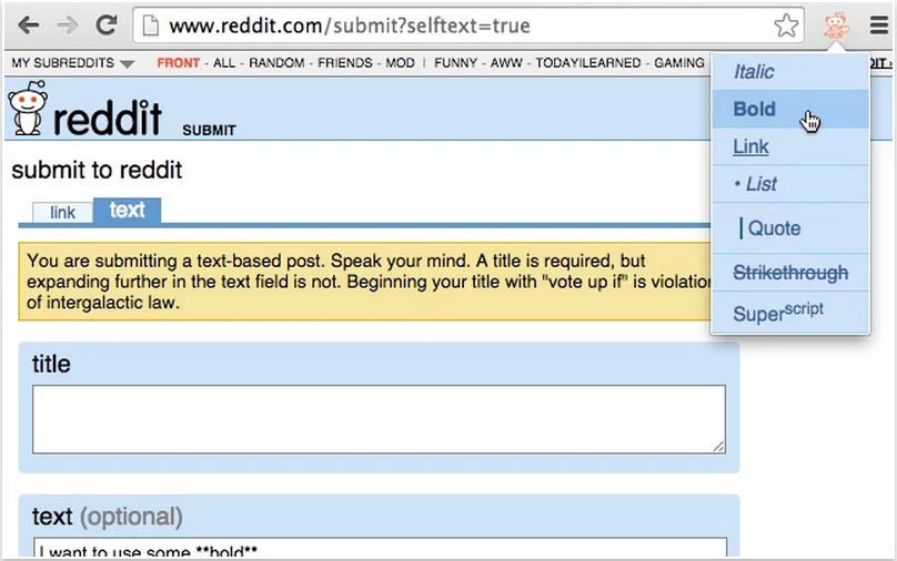 Reddit Formatting Help - Learn How to Format on Reddit